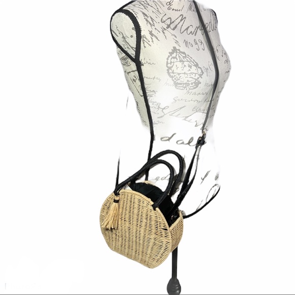 Bags | Wicker Crossbody Bag | Poshmark